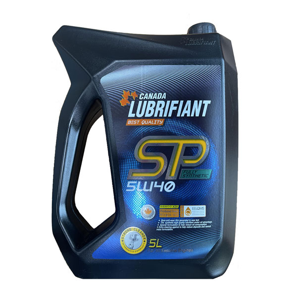 روغن موتور 5W-40 لوبریفنت کانادا SP حجم 5 لیتر - روغن شراهی